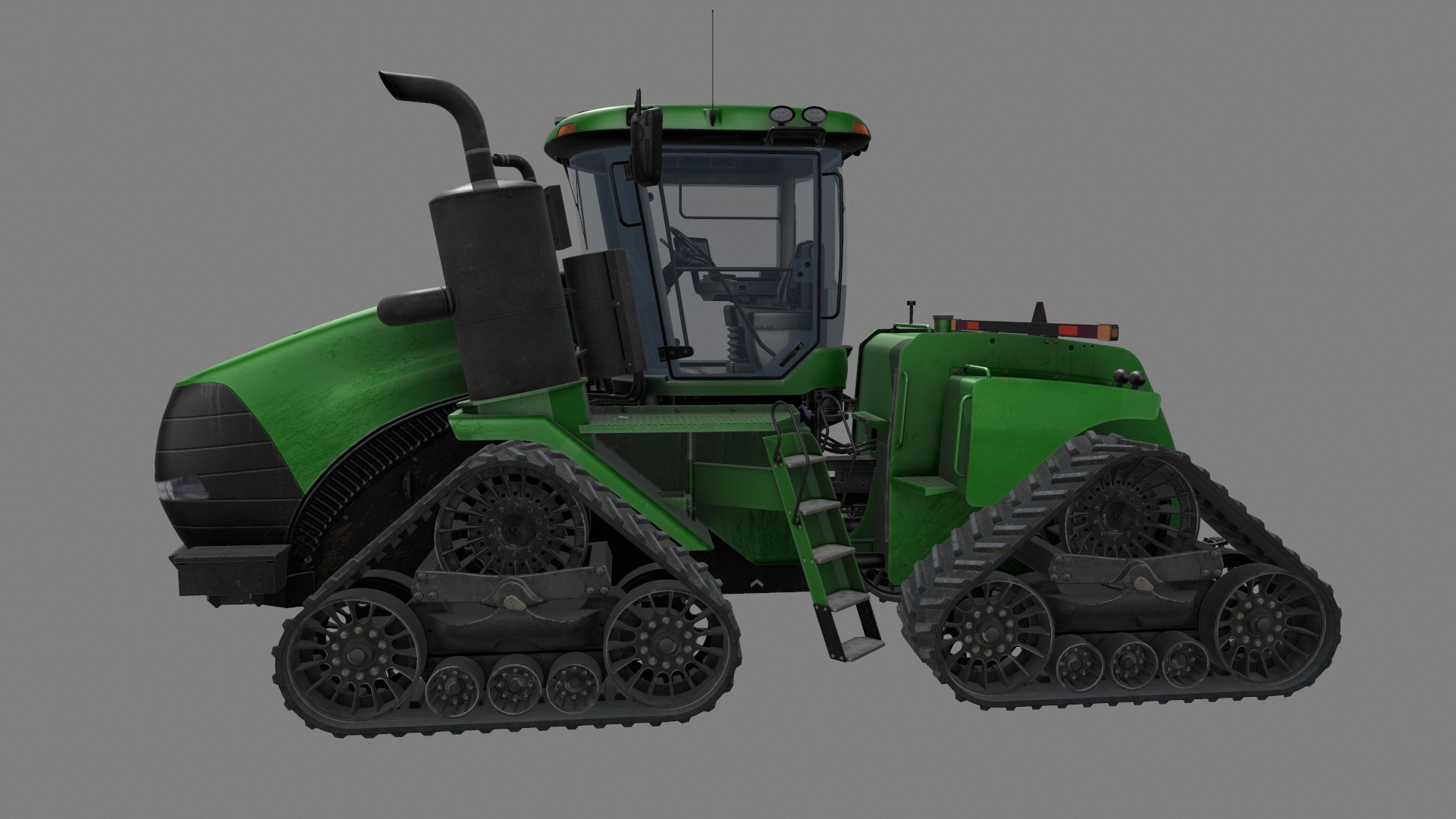 Farm Track Tractor Model - TurboSquid 1909273