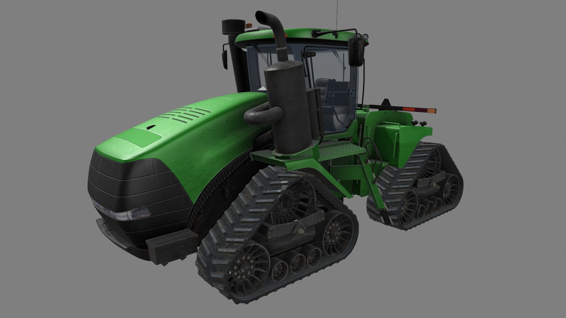 Farm Track Tractor Model - TurboSquid 1909273