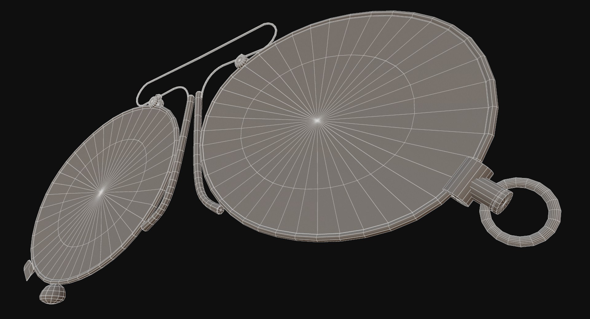 3d model eye glasses