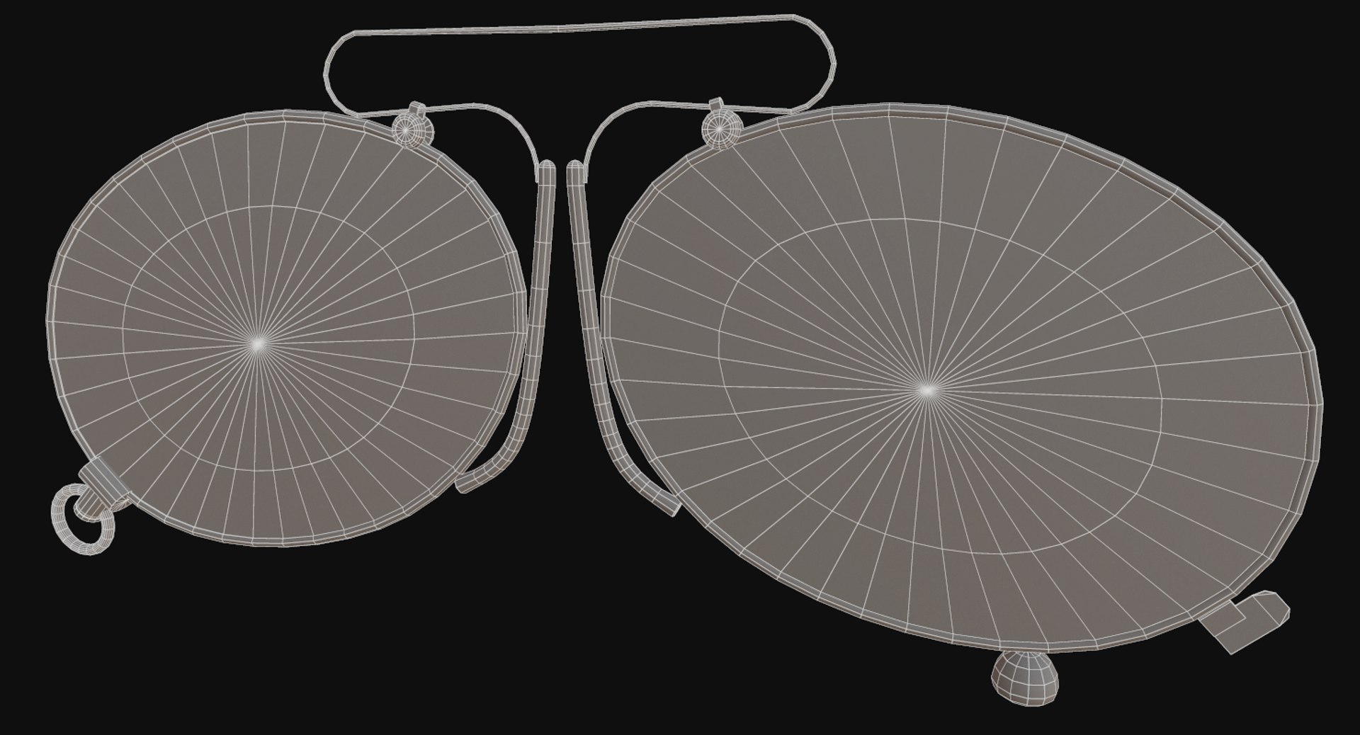 3d model eye glasses