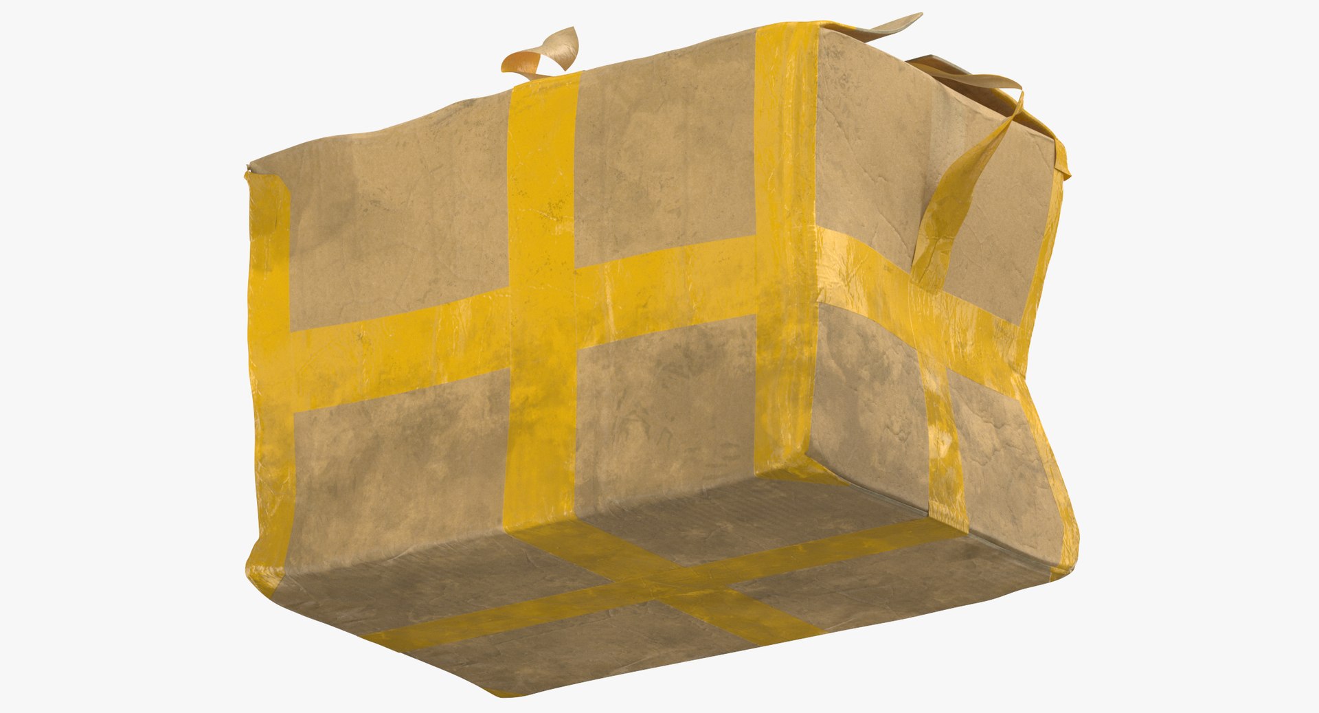 Dirty damaged cardboard boxes 3D - TurboSquid 1493047