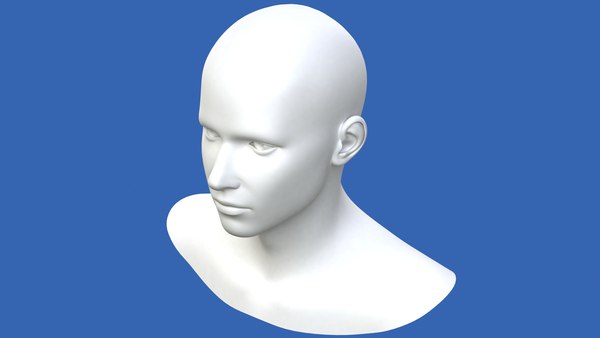 Realistic Man Head Model3D模型 - TurboSquid 1951102