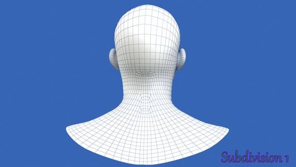 Realistic Man Head Model3D模型 - TurboSquid 1951102