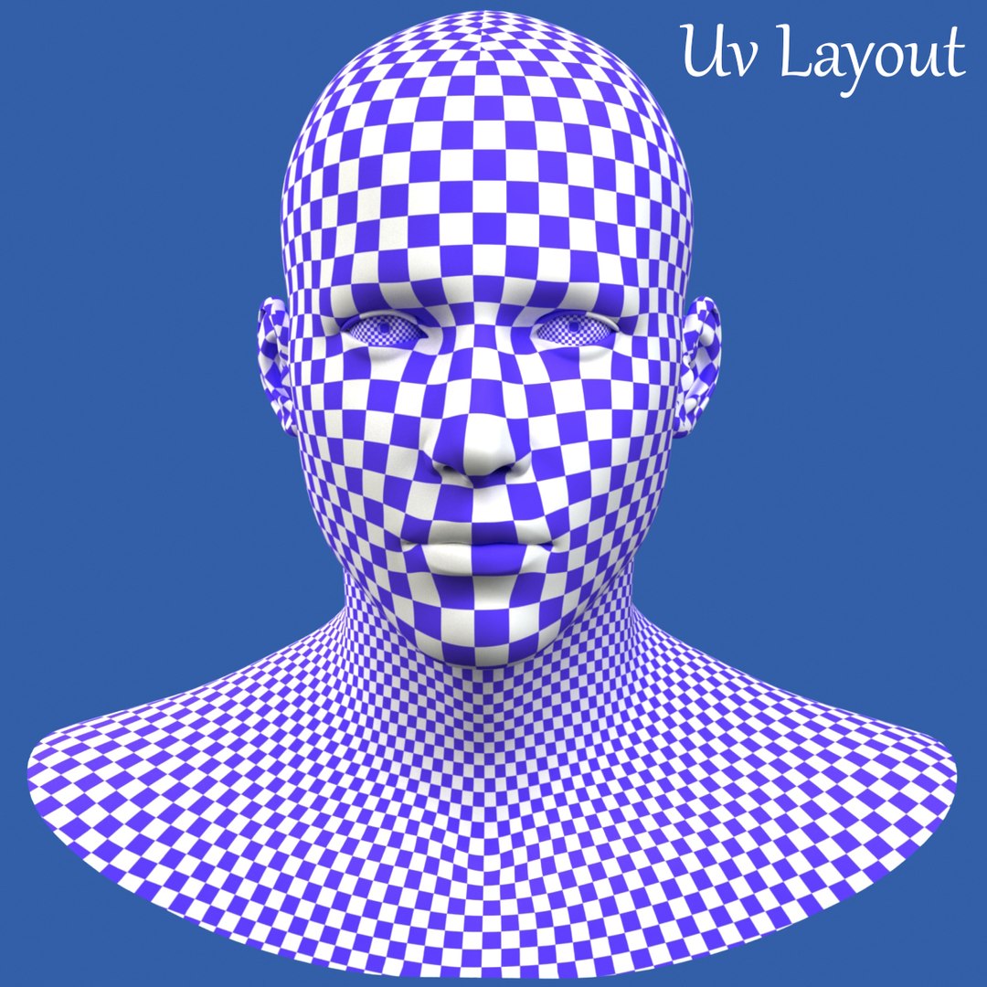 Realistic Man Head Model 3D model - TurboSquid 1951102