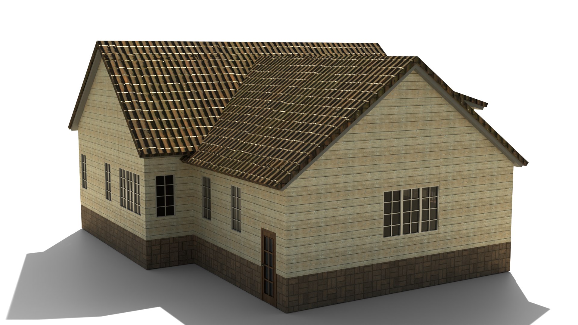 3D European House A 10 model - TurboSquid 2168554