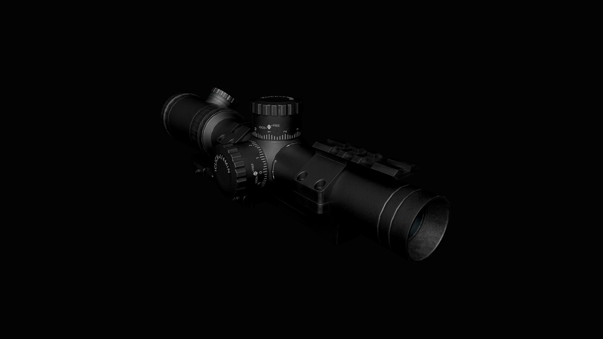 Ncstar Sniper Scope Model - TurboSquid 1521154