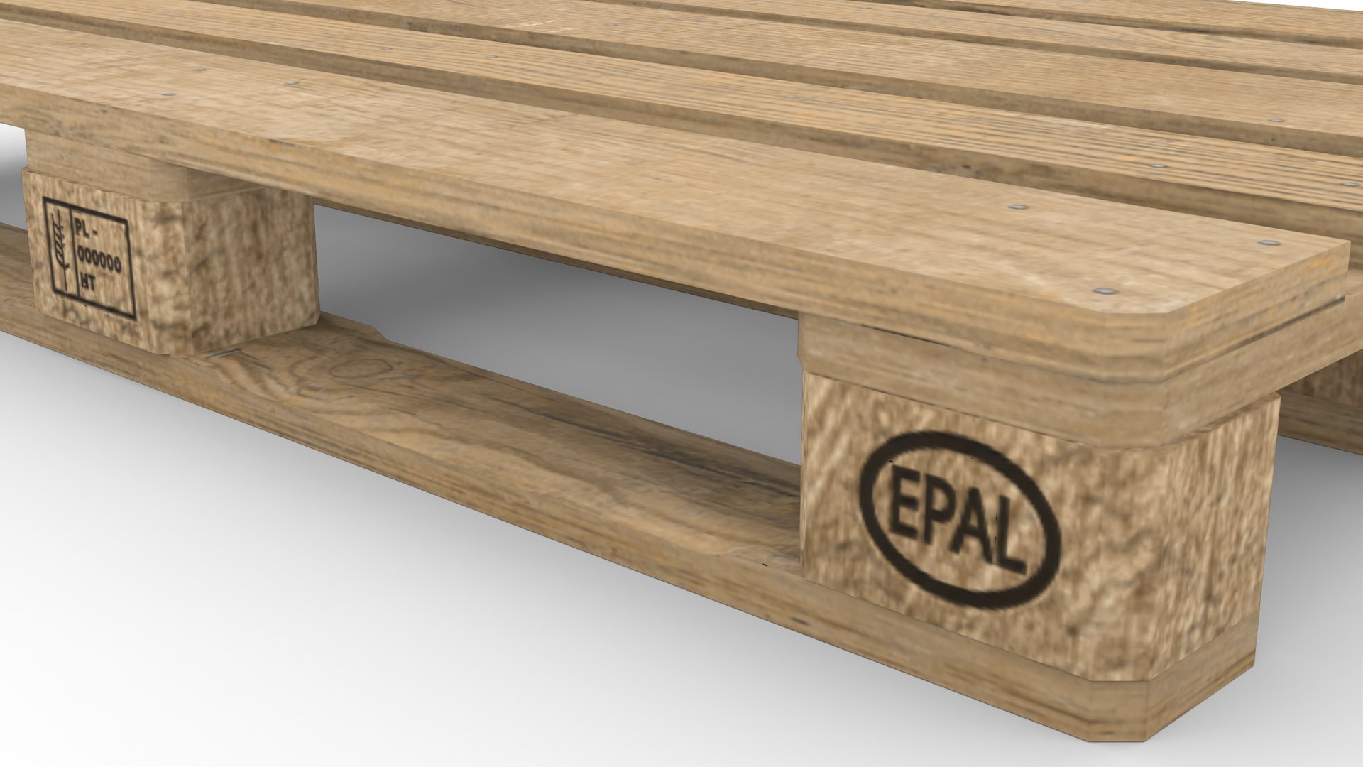 EPAL Pallet 3D Model - TurboSquid 2132788