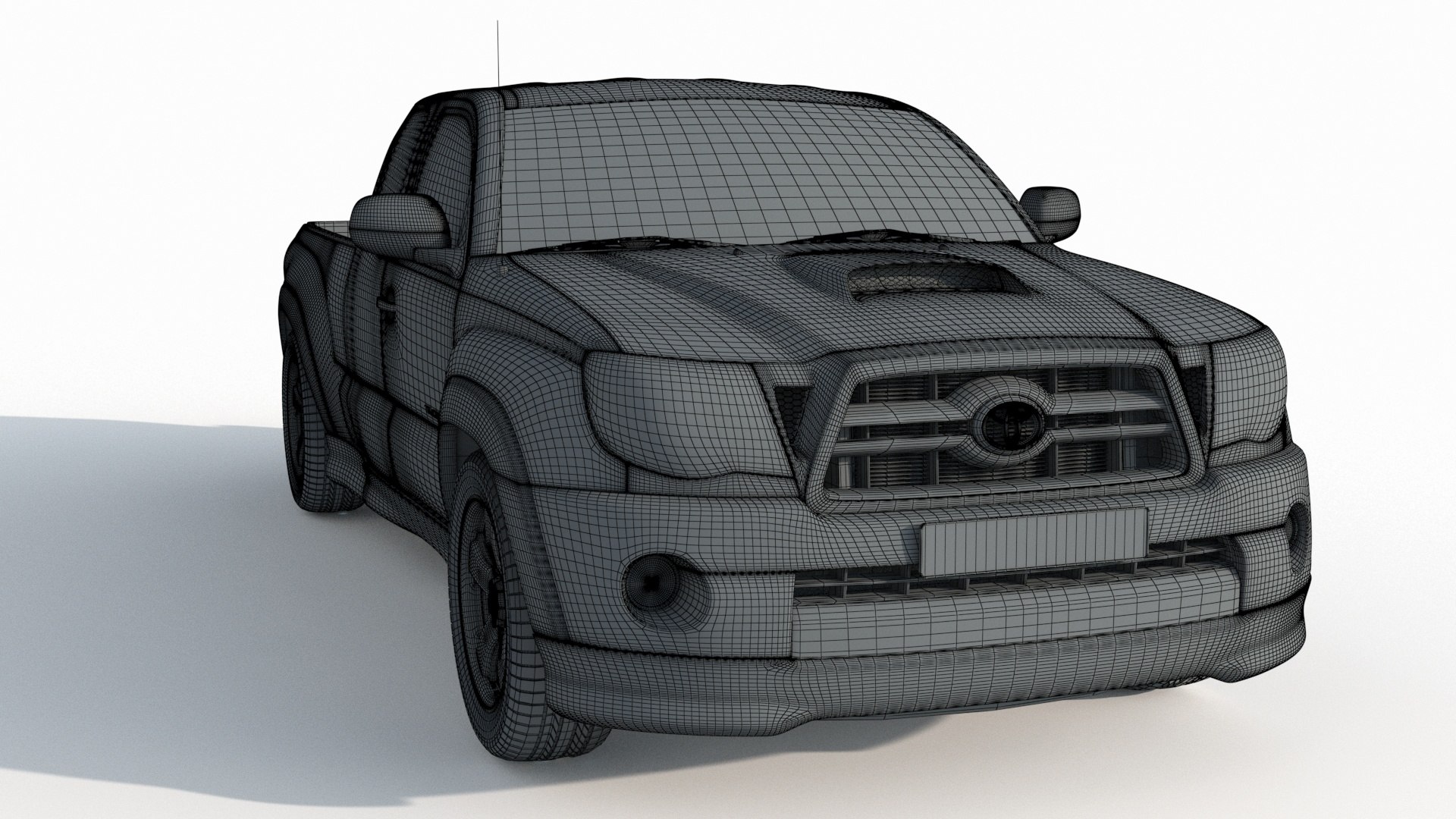 Toyota Tacoma X Runner 3D Model - TurboSquid 1951931
