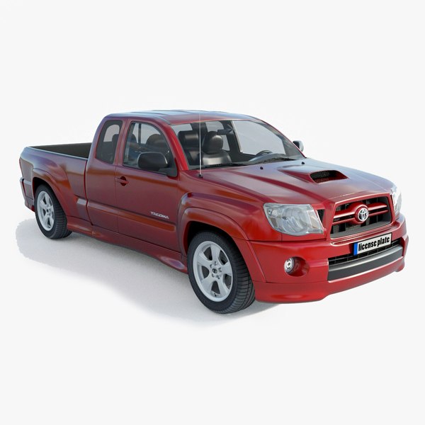 Toyota Tacoma X Runner 3D model - TurboSquid 1951931