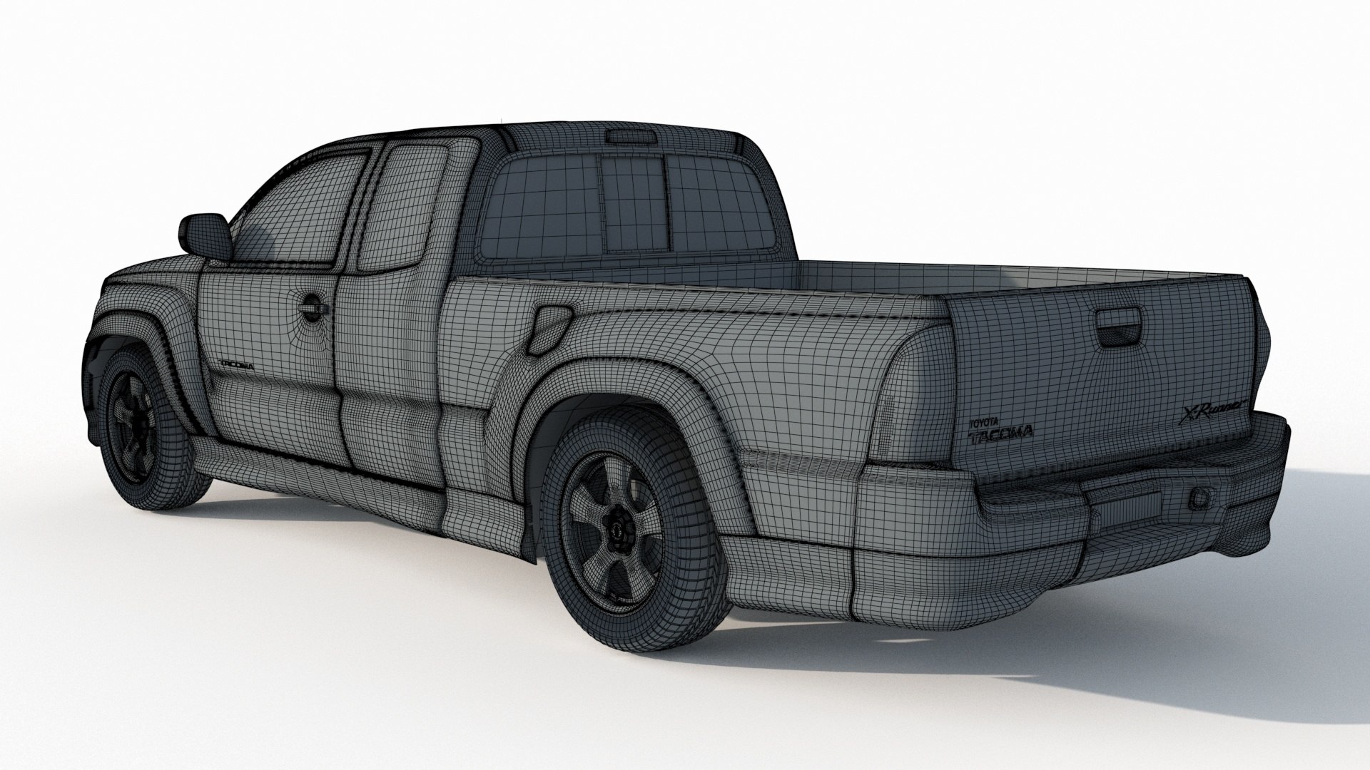 Toyota Tacoma X Runner 3D Model - TurboSquid 1951931