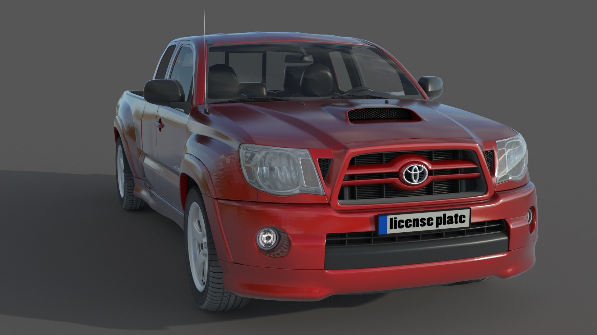 Toyota Tacoma X Runner 3D Model - TurboSquid 1951931