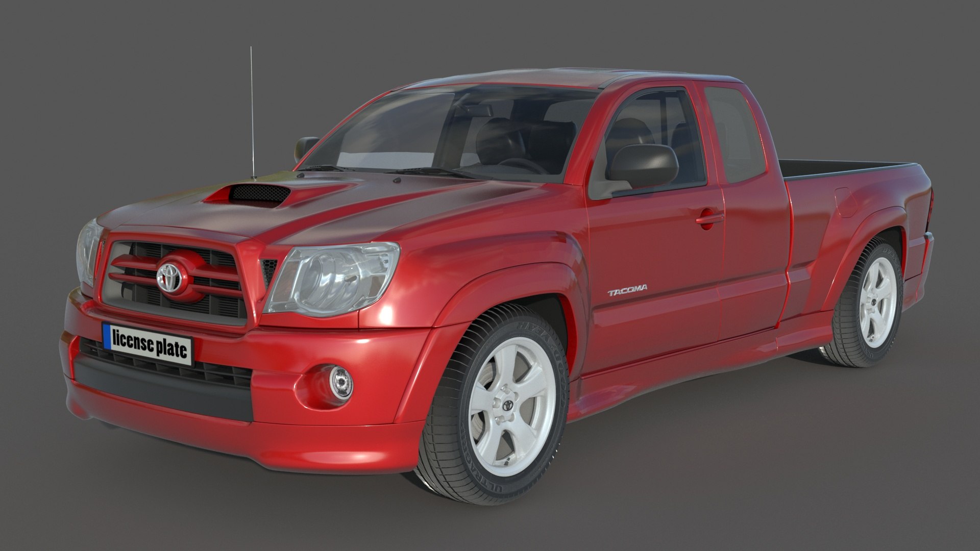 Toyota Tacoma X Runner 3D Model - TurboSquid 1951931