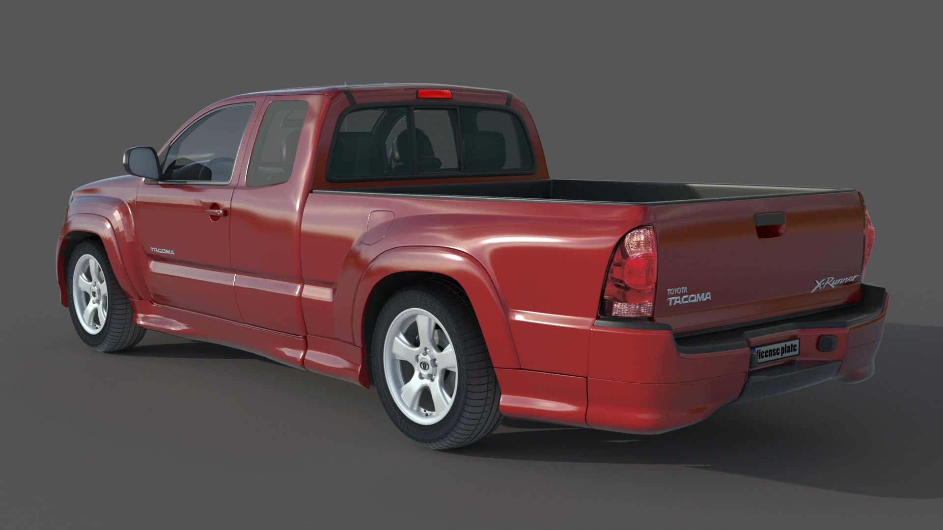 Toyota Tacoma X Runner 3D Model - TurboSquid 1951931