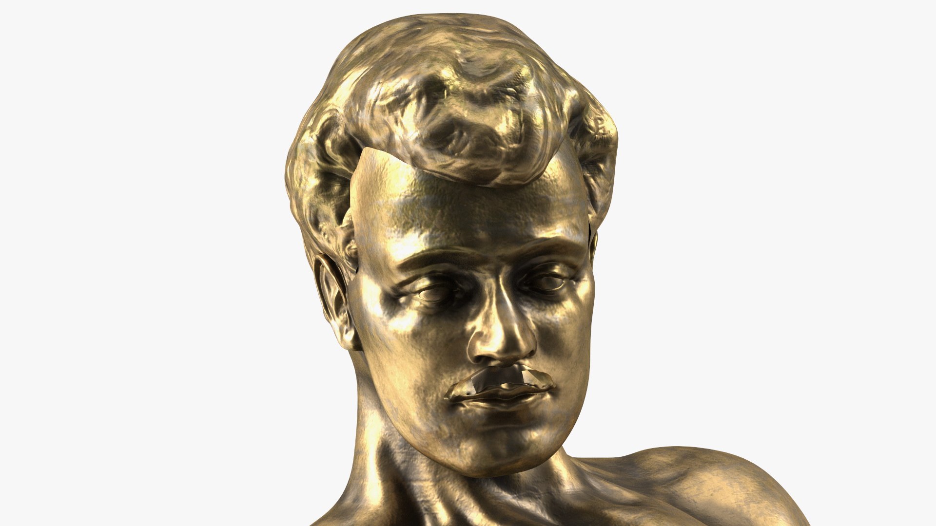 Sandow Statue Mr Olympia Bronze 3D Model - TurboSquid 1831685