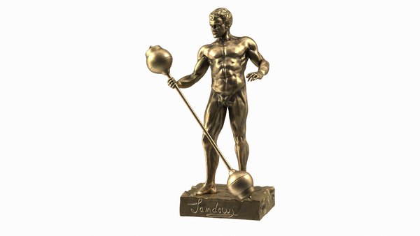 modelo 3d Estatua Sandow Mr Olympia Bronce - TurboSquid 1831685