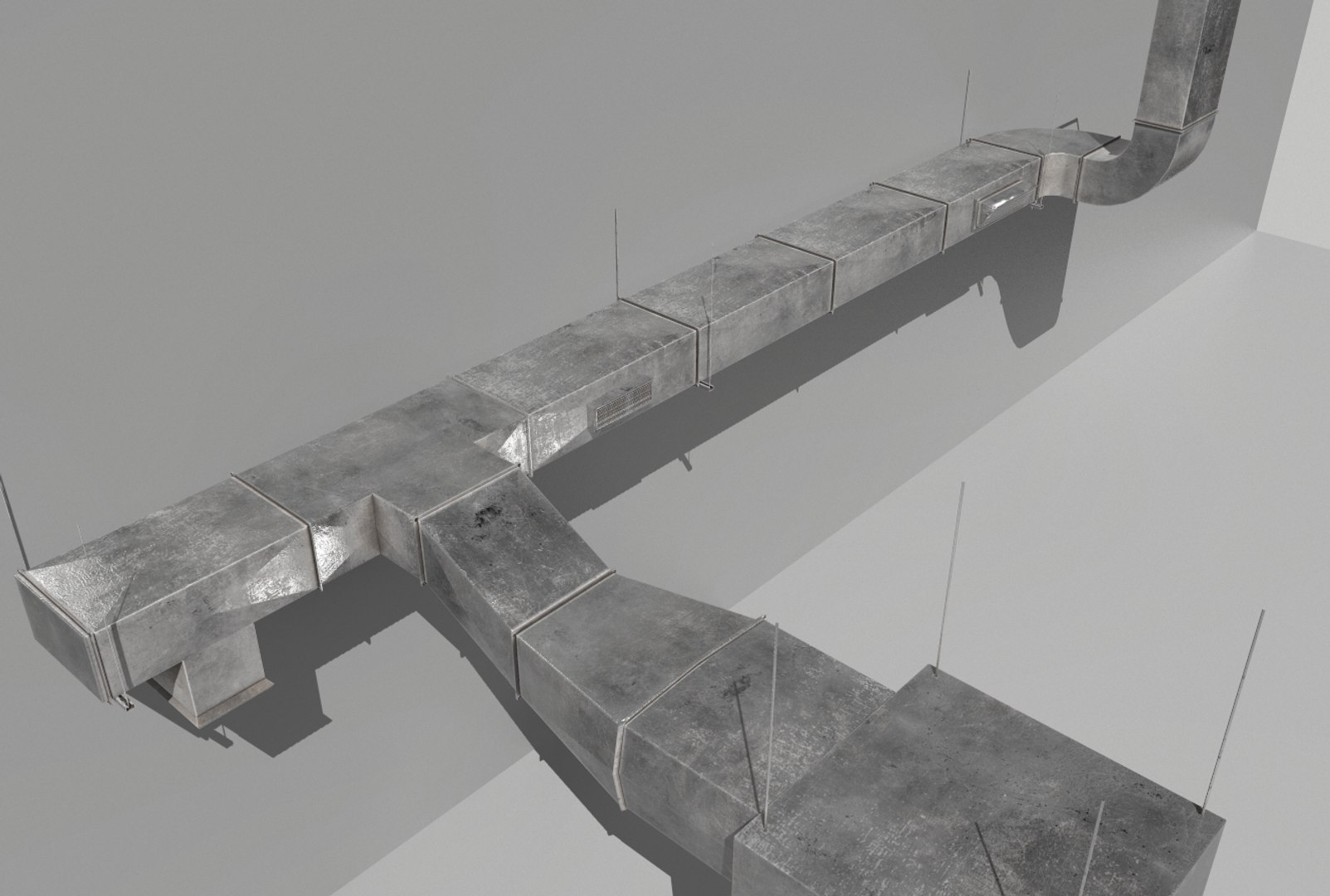 Modular Ventilation 3D Model - TurboSquid 1500146