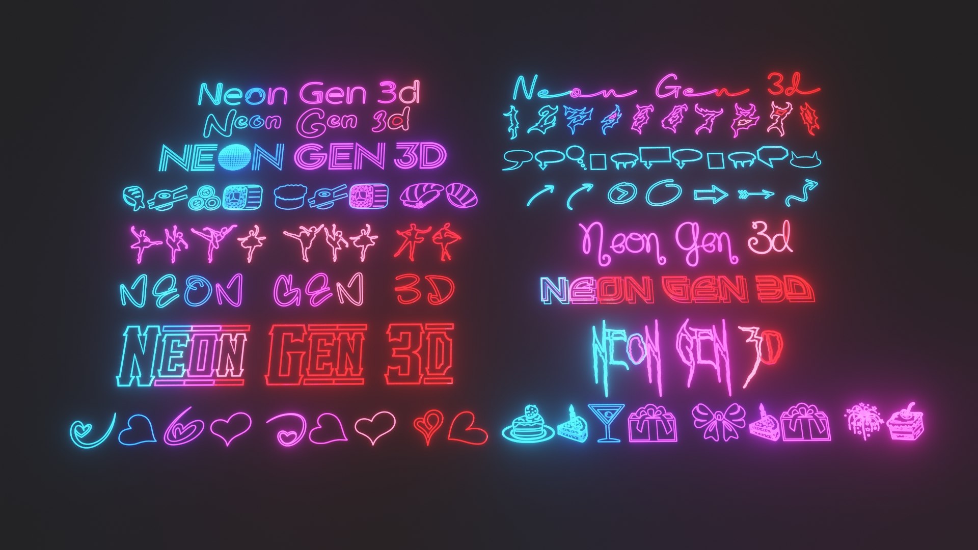 3D Neon Gen 3D Model - TurboSquid 2140970