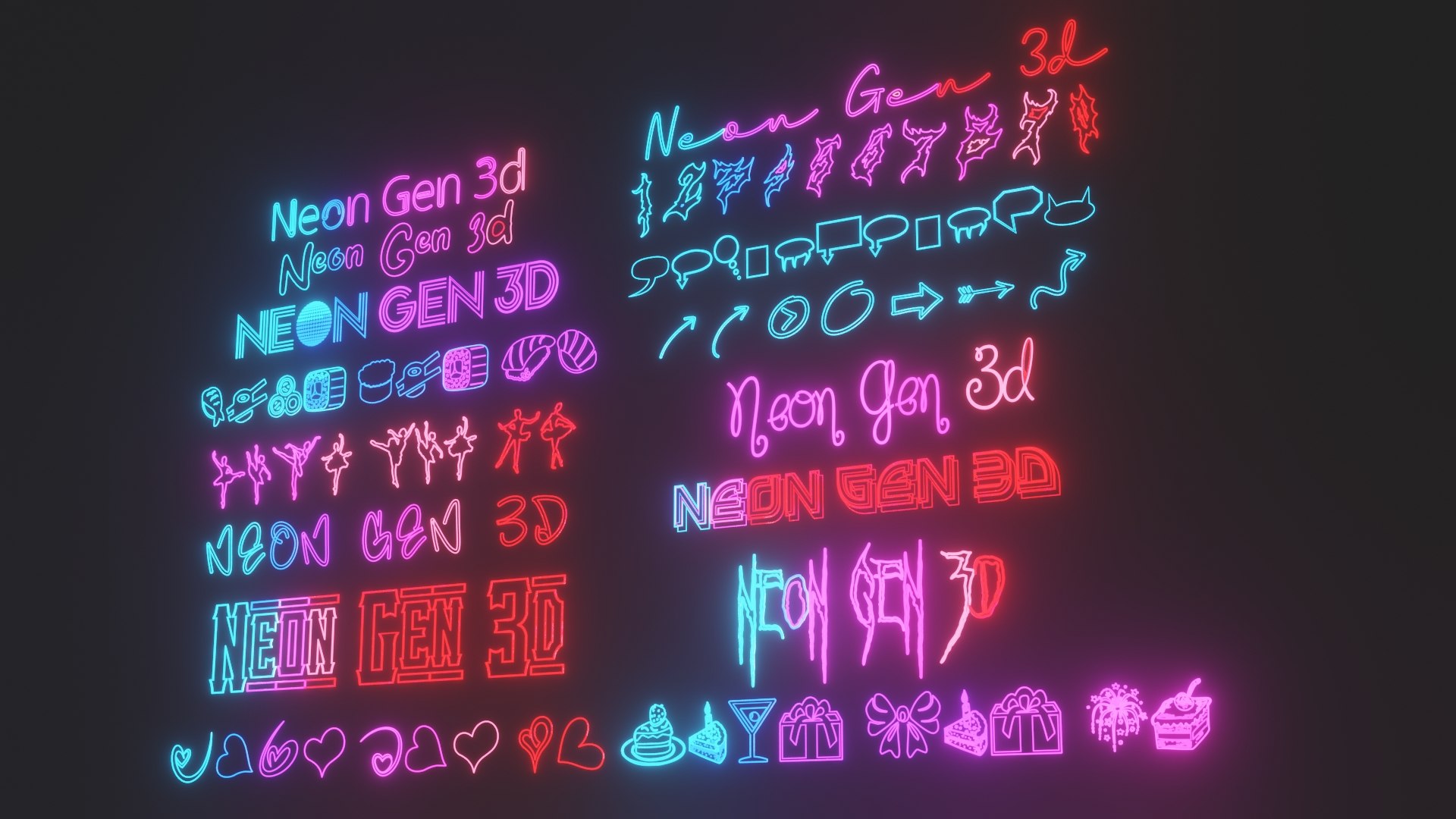 3D Neon Gen 3D Model - TurboSquid 2140970