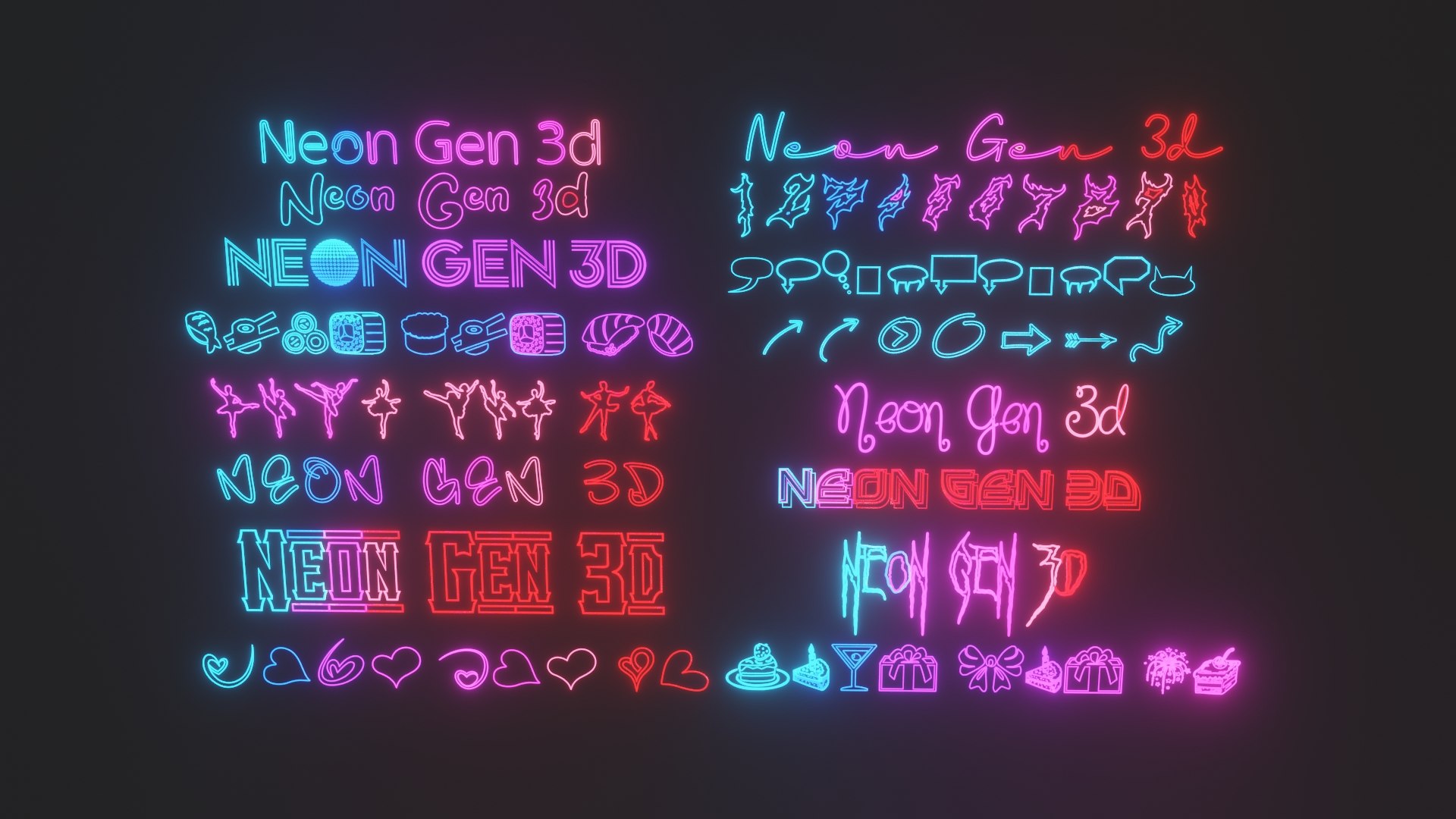 3D Neon Gen 3D Model - TurboSquid 2140970