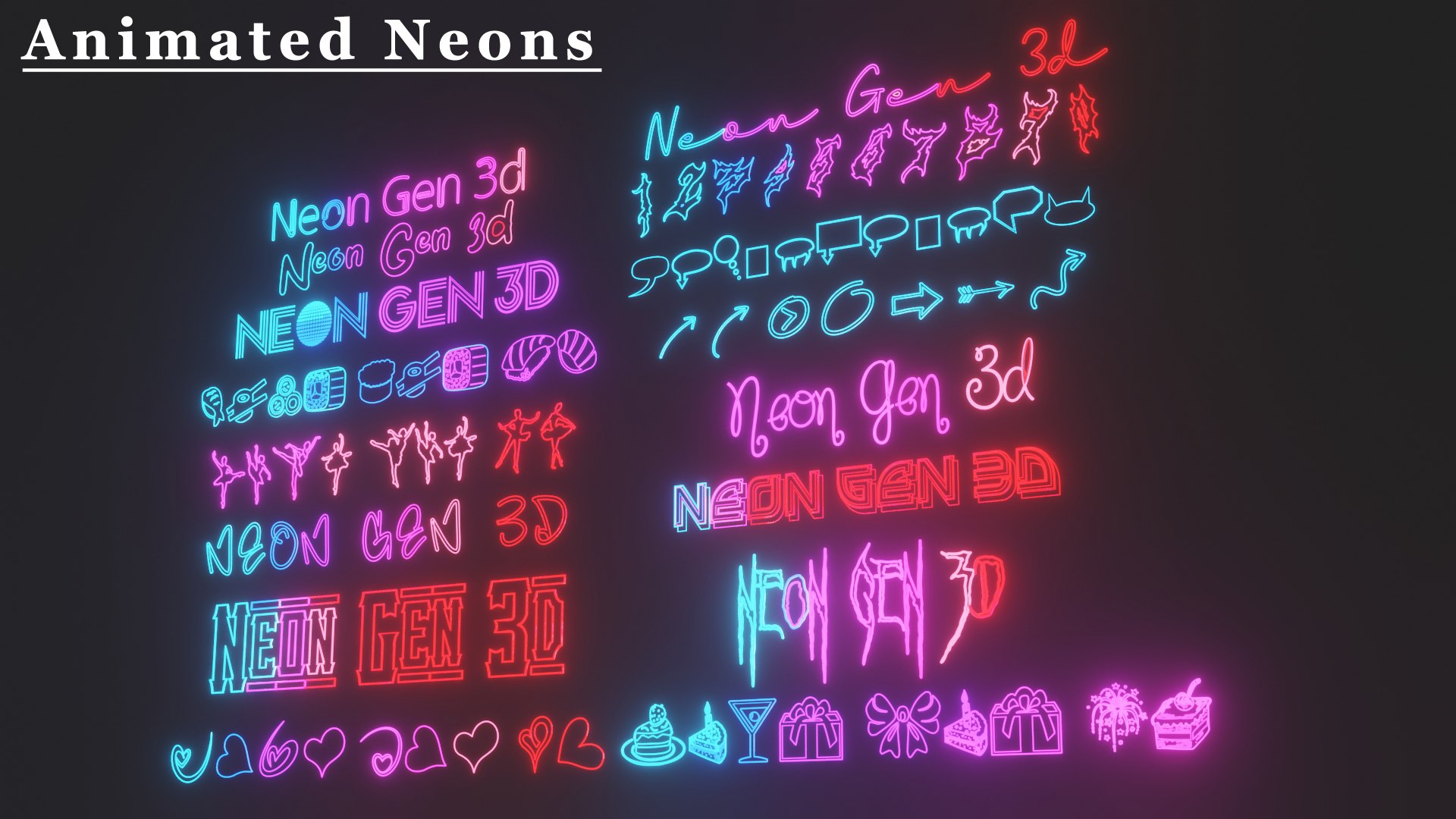 3D Neon Gen 3D Model - TurboSquid 2140970