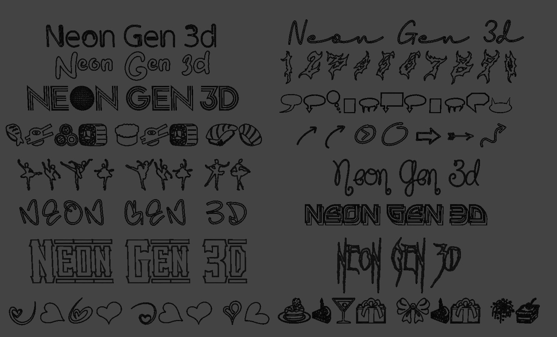 3D Neon Gen 3D Model - TurboSquid 2140970