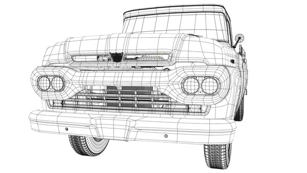3D f100 1960 model - TurboSquid 1540965