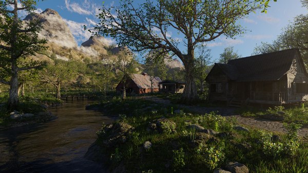 Free Blender Village Models | TurboSquid