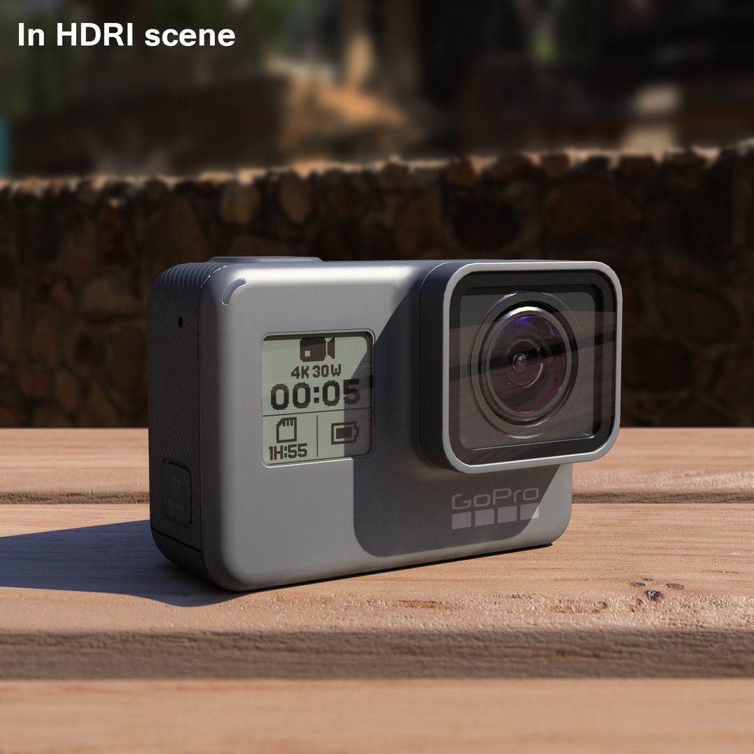 Gopro Hero5 Black 3D Model - TurboSquid 1242513