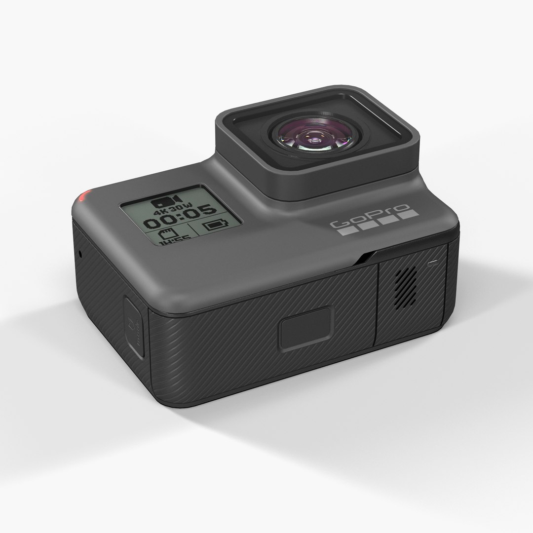Gopro Hero5 Black 3D Model - TurboSquid 1242513