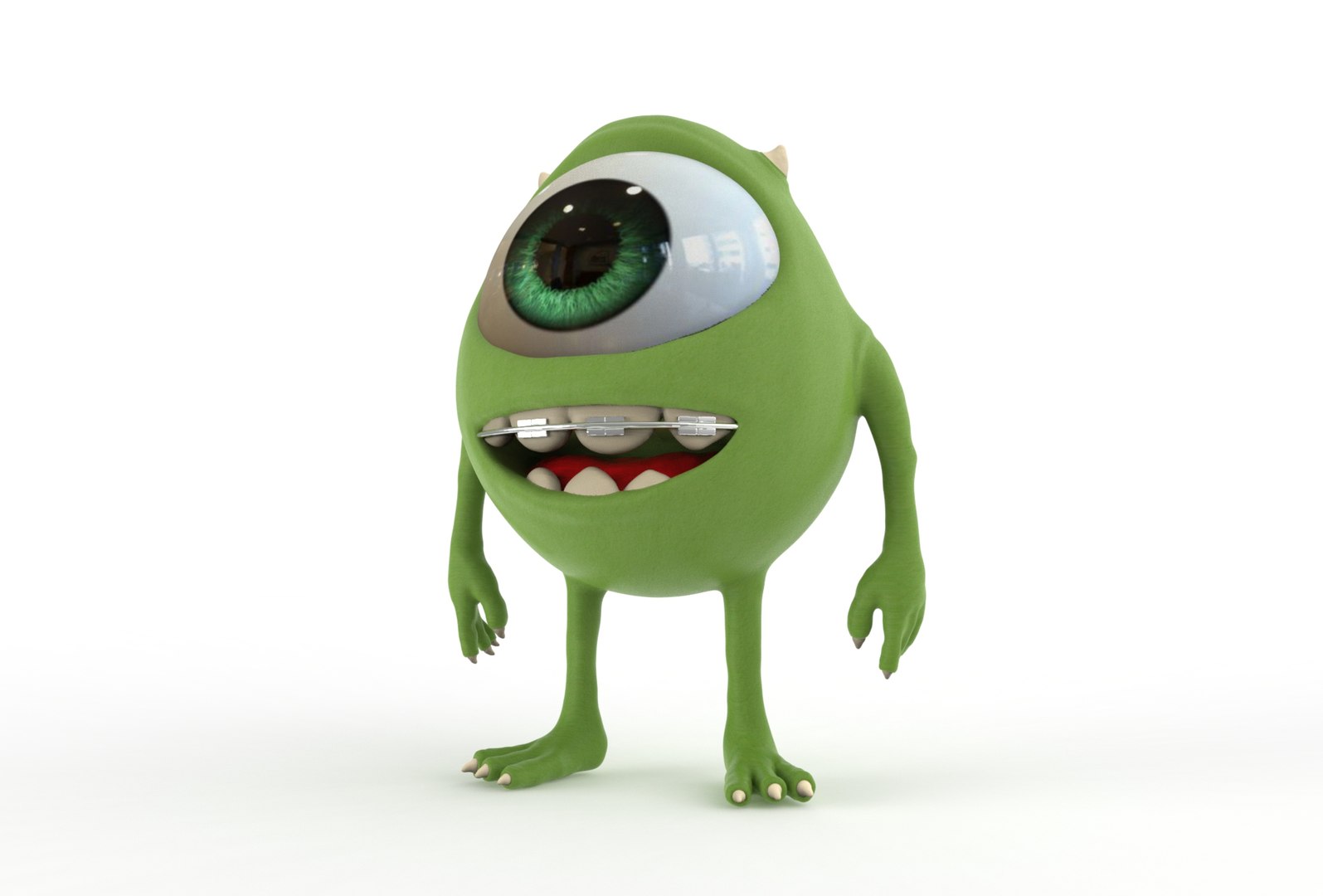 3d Model Mike Wazovski