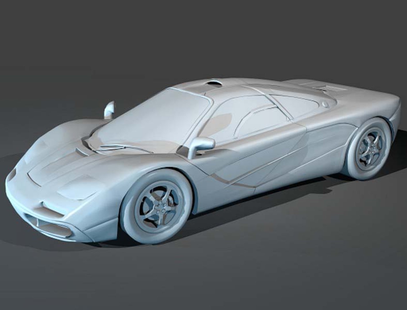 race car 3d model