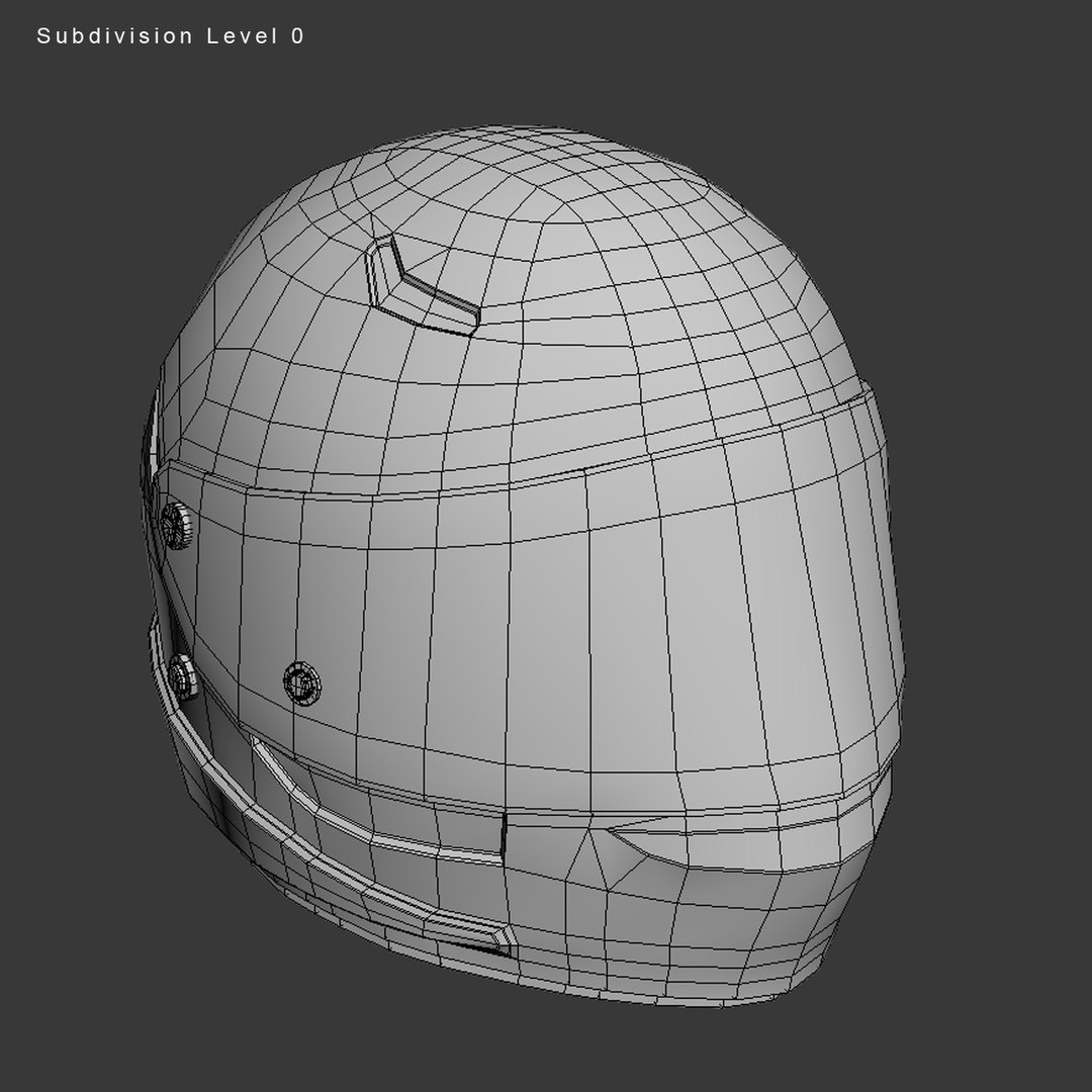 3d model of helmet general