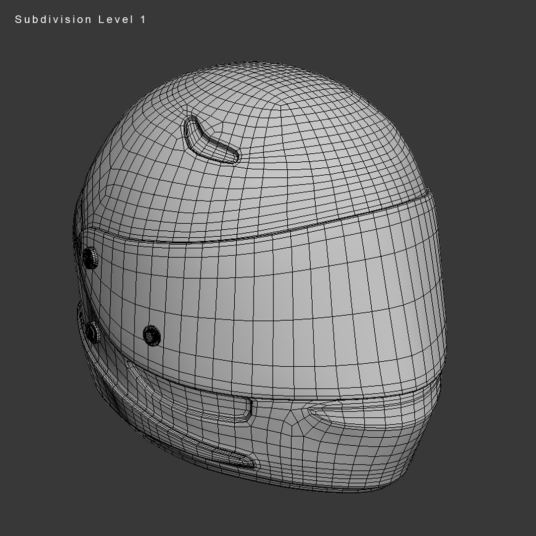 3d model of helmet general