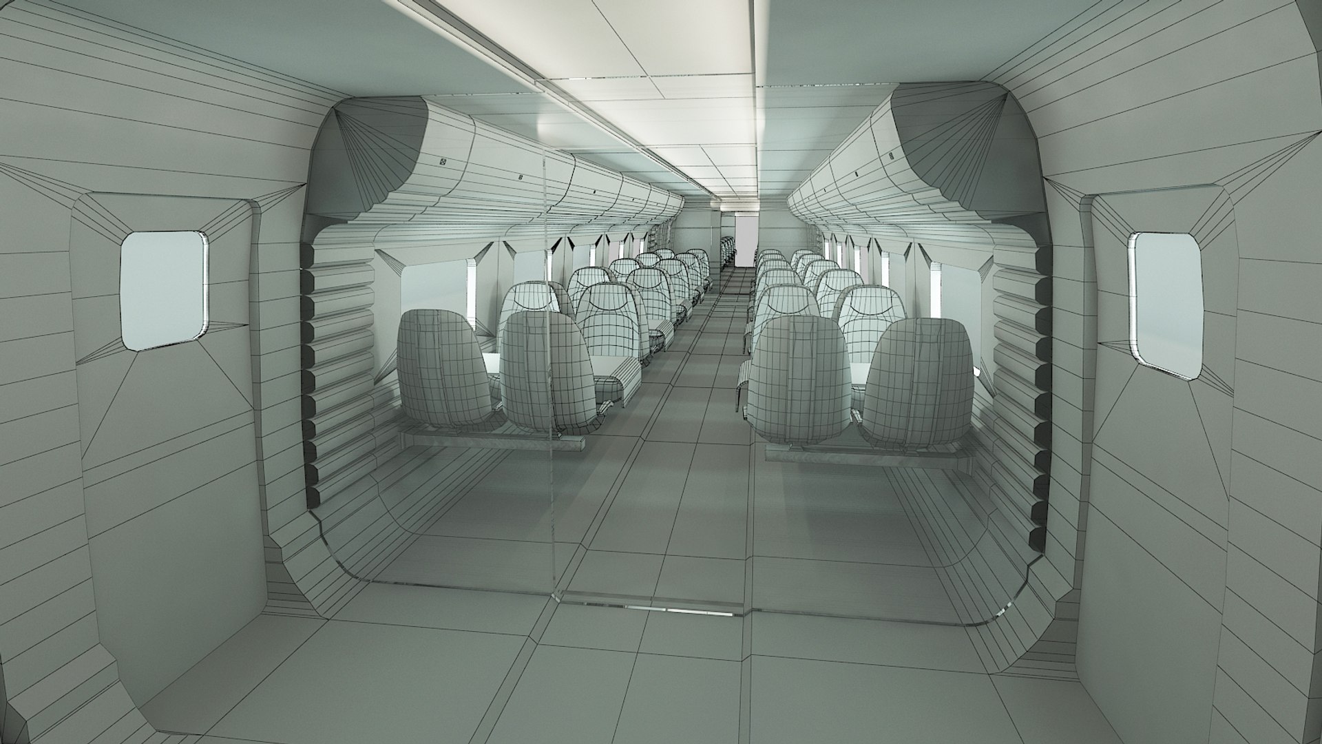 3D Train Interior Games - TurboSquid 1398003