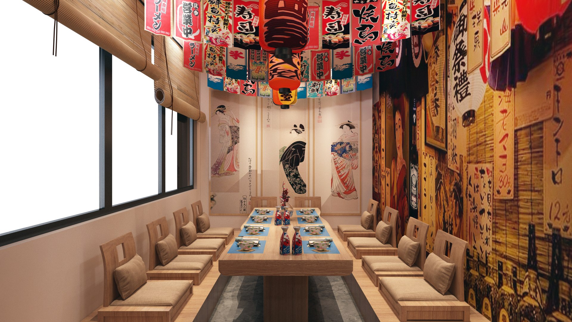 Japanese Restaurant 02 Model - TurboSquid 1932131