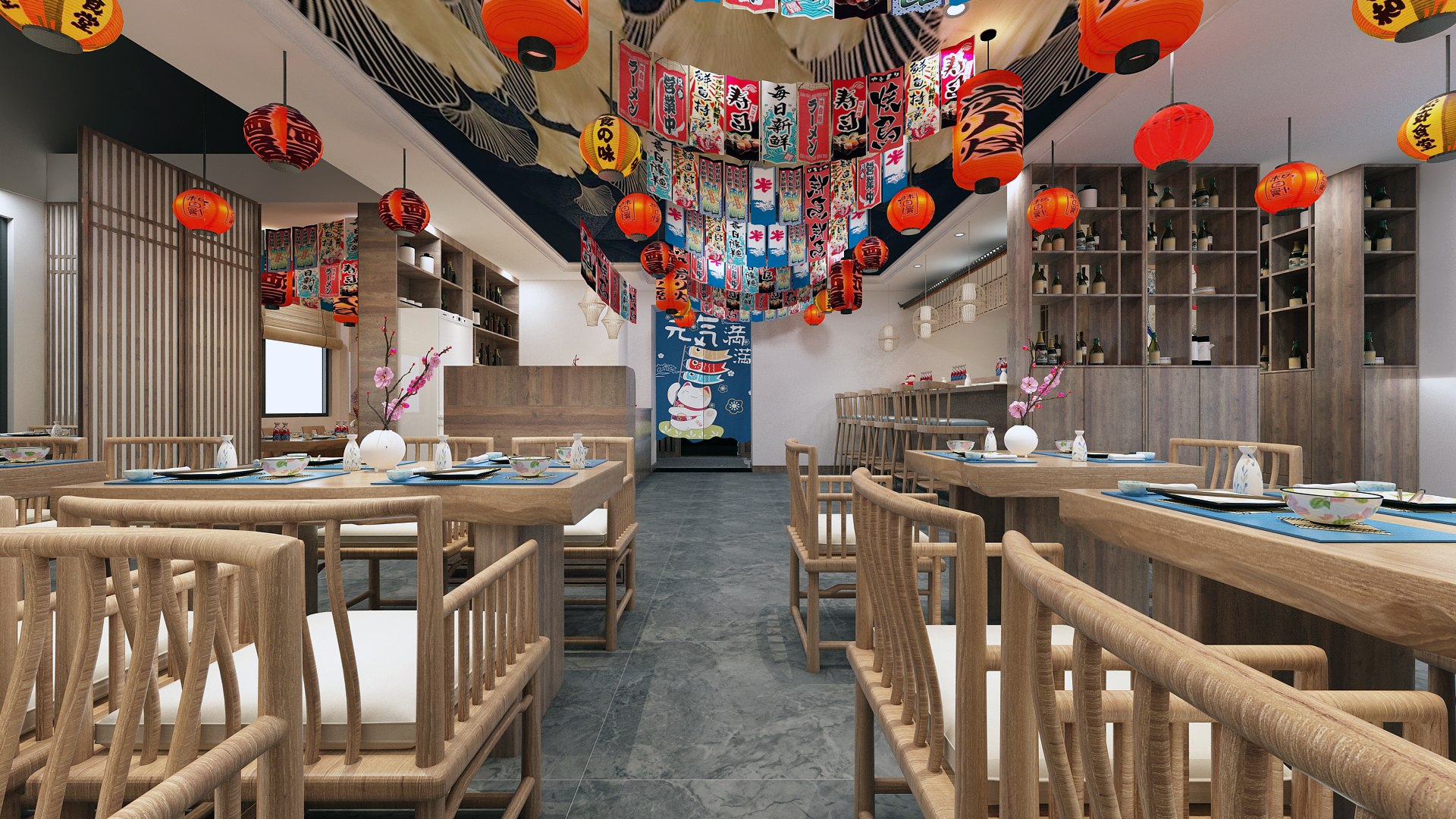 Japanese Restaurant 02 Model - TurboSquid 1932131