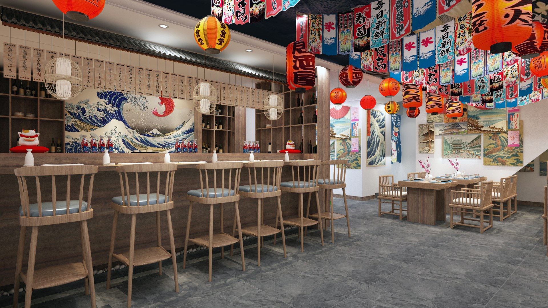 Japanese Restaurant 02 Model - TurboSquid 1932131