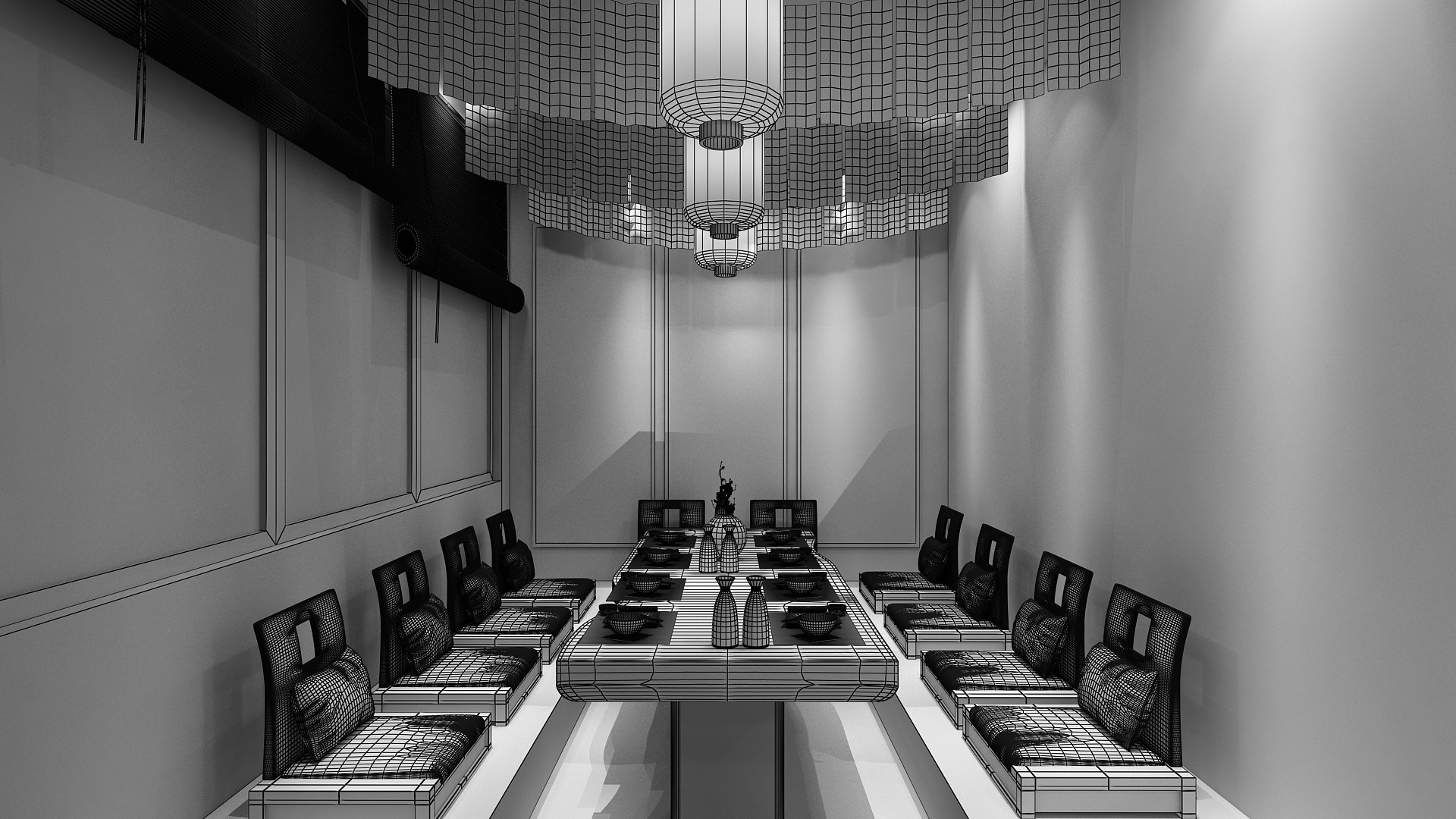 Japanese Restaurant 02 Model - TurboSquid 1932131