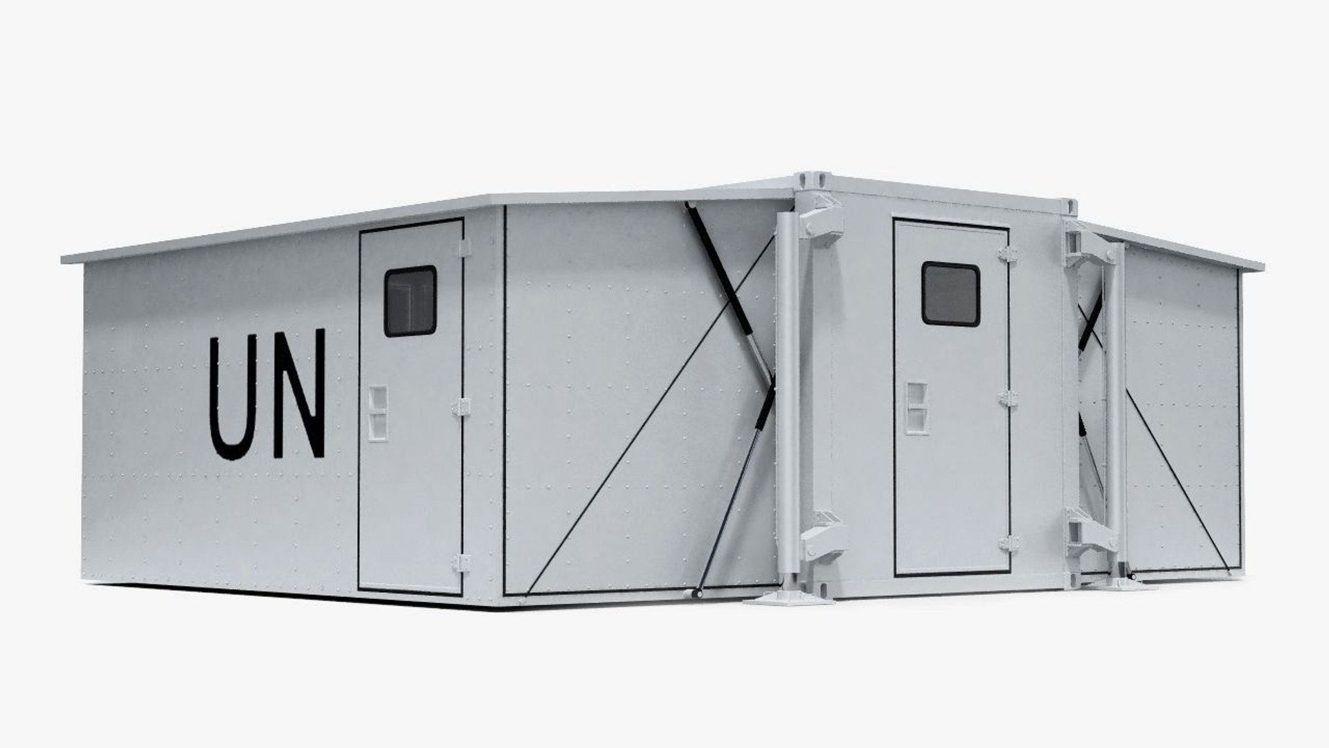 3D Mobile Hospital - TurboSquid 1378944