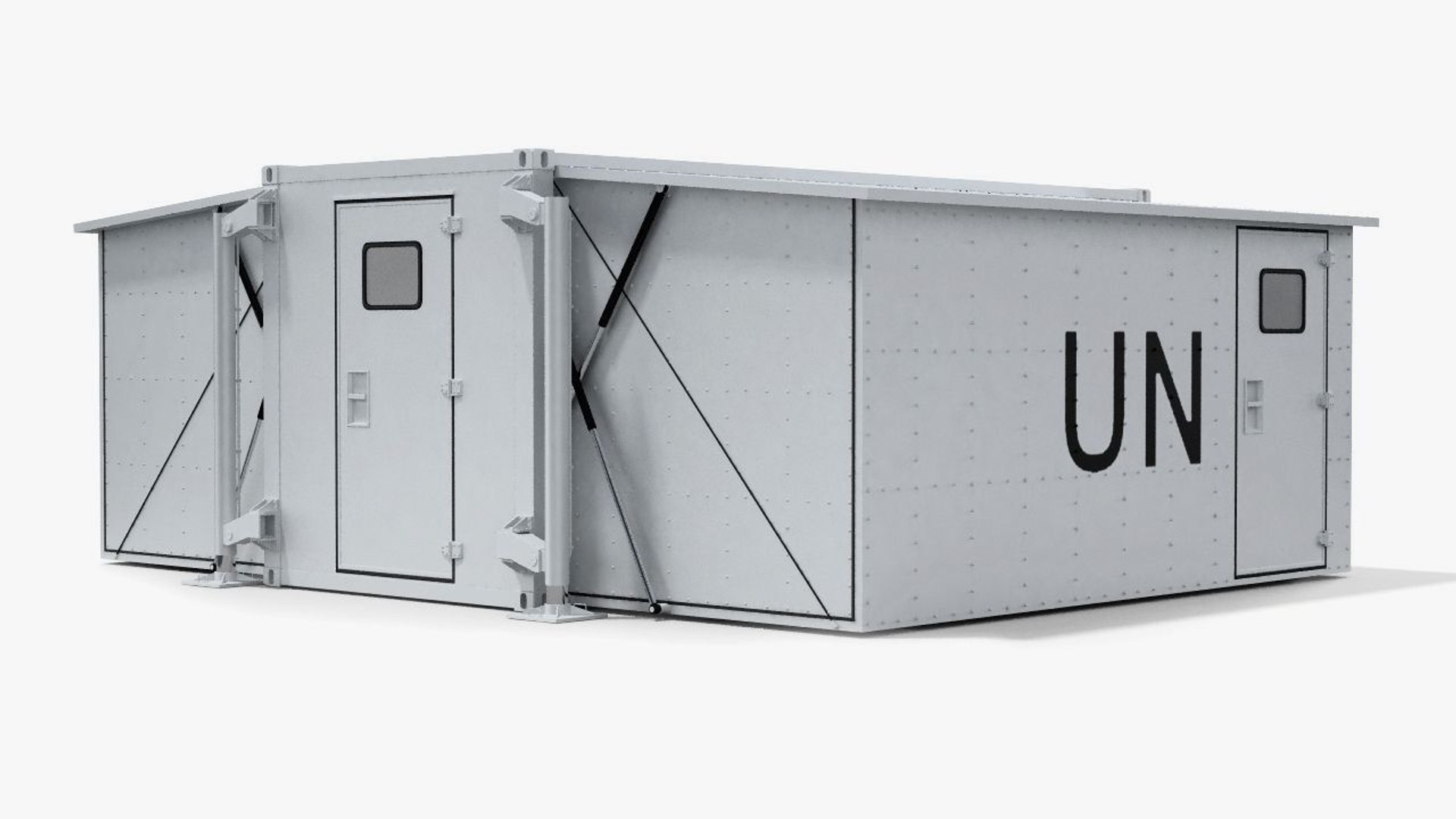 3D Mobile Hospital - TurboSquid 1378944