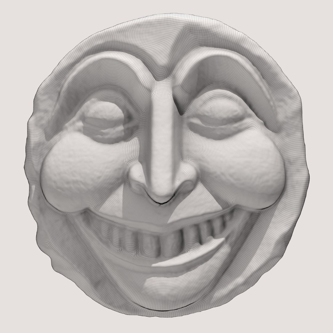 3D 6 Models Moon Faces Model - TurboSquid 2295416