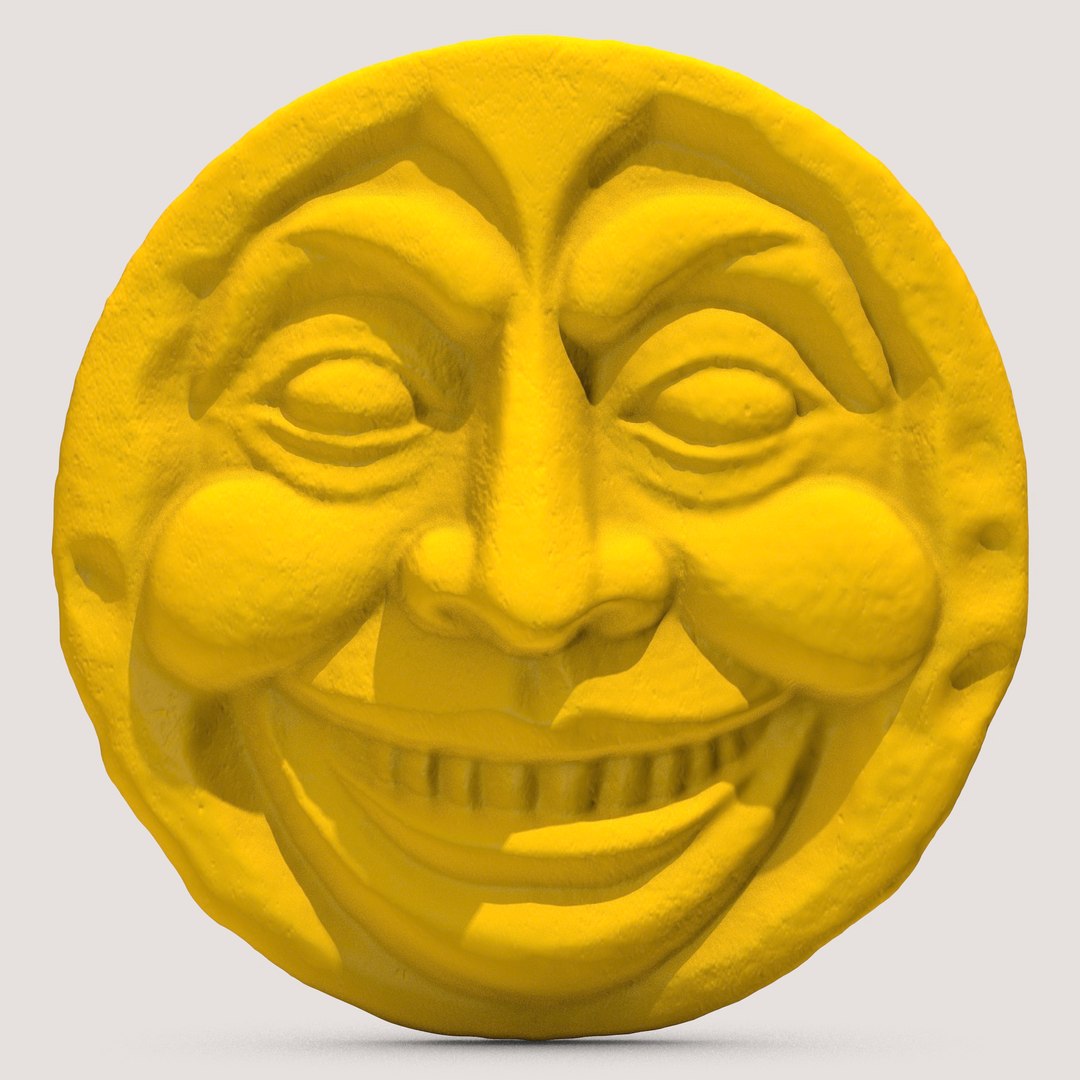 3D 6 Models Moon Faces Model - TurboSquid 2295416