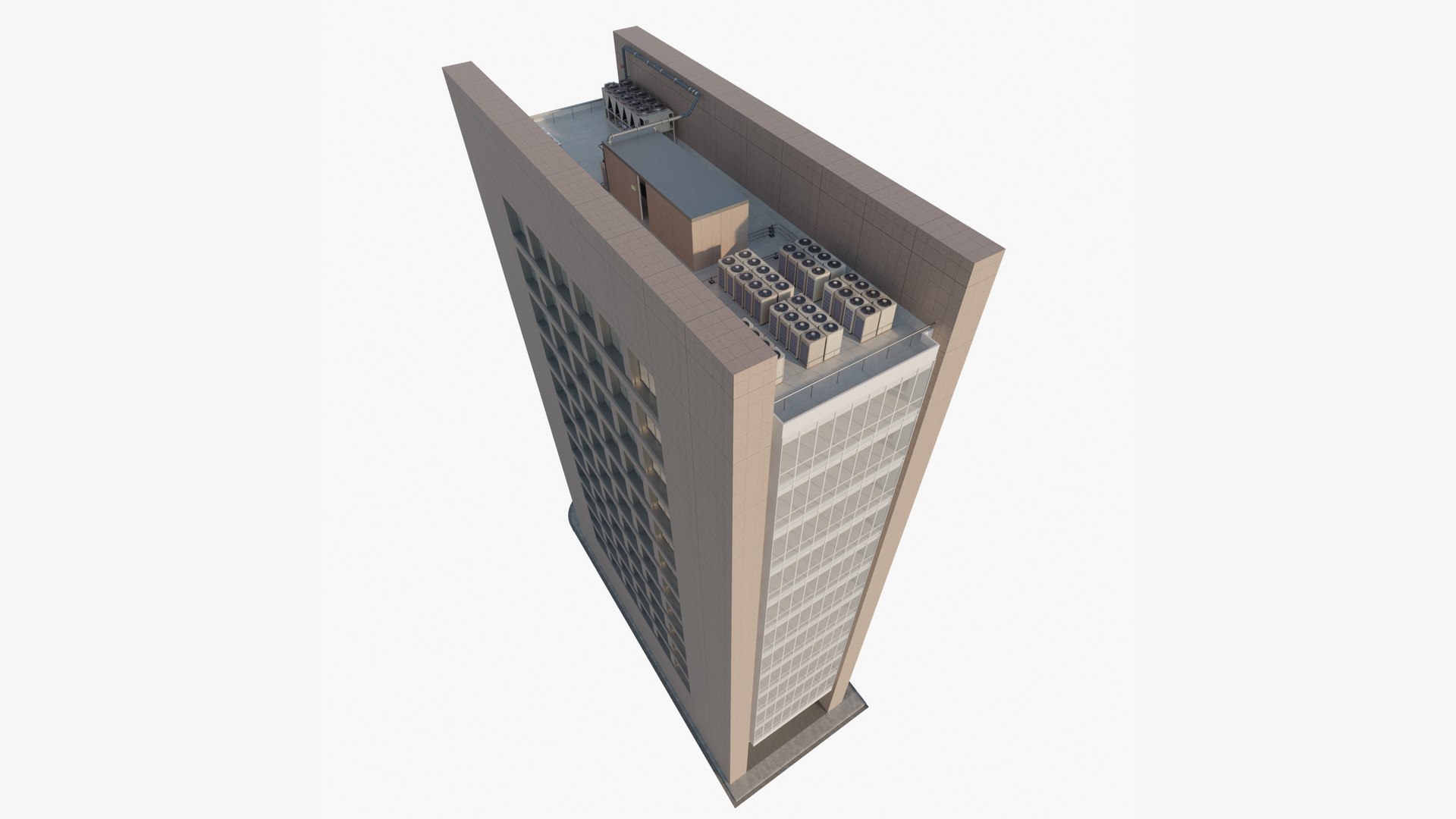 3D Modular City - Building AS06 - TurboSquid 2090636