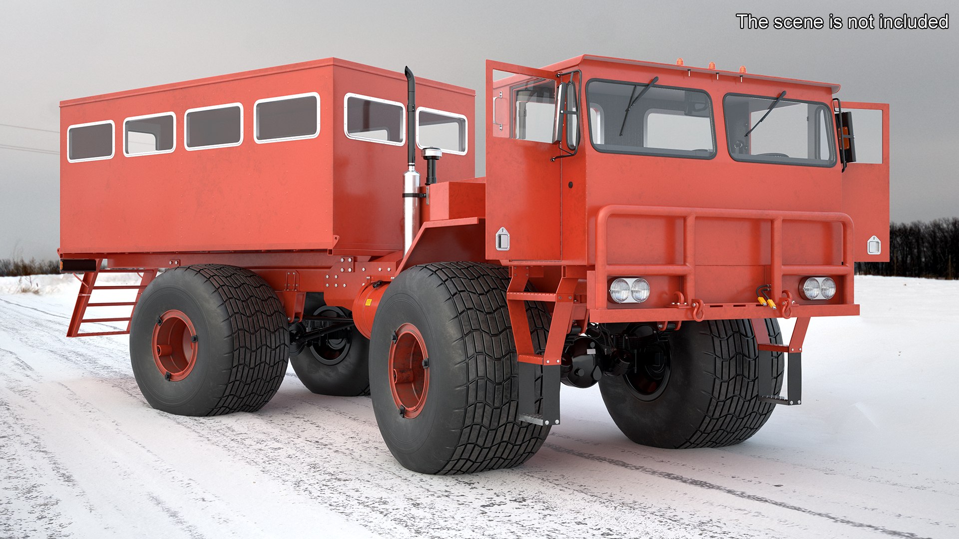Antarctica Delta Vehicle Rigged For Cinema 4D Model - TurboSquid 2352029