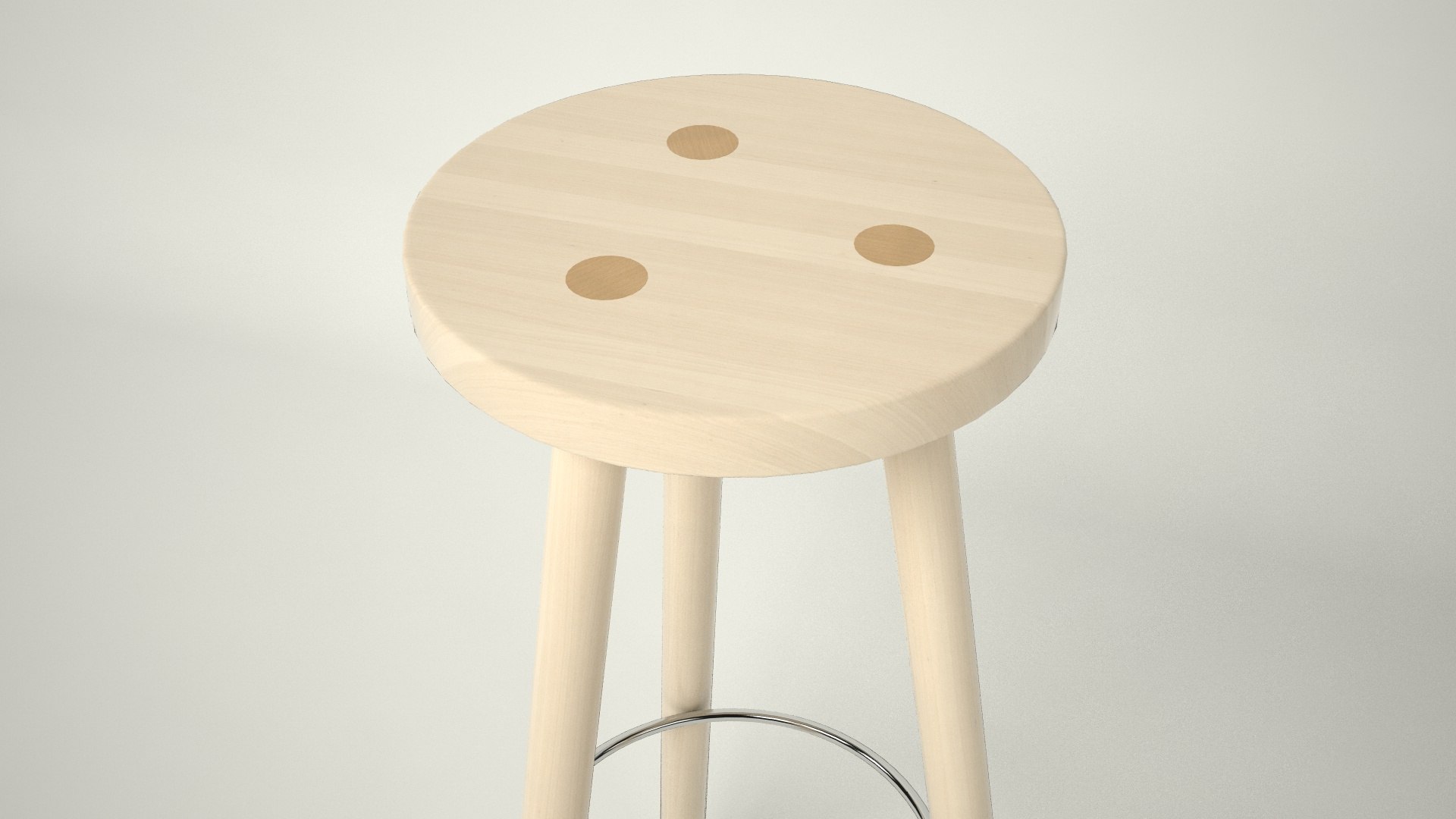 Wood Stool 3D model - TurboSquid 2031407