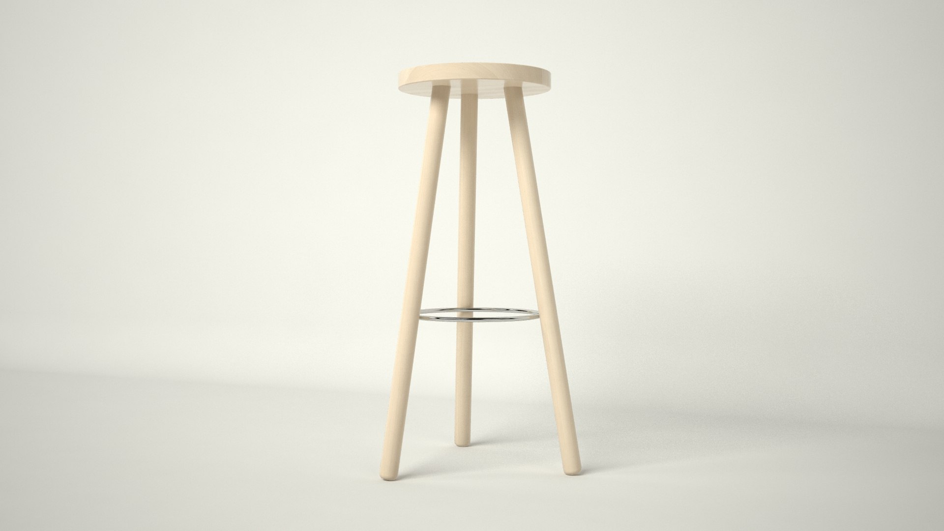 Wood Stool 3D model - TurboSquid 2031407