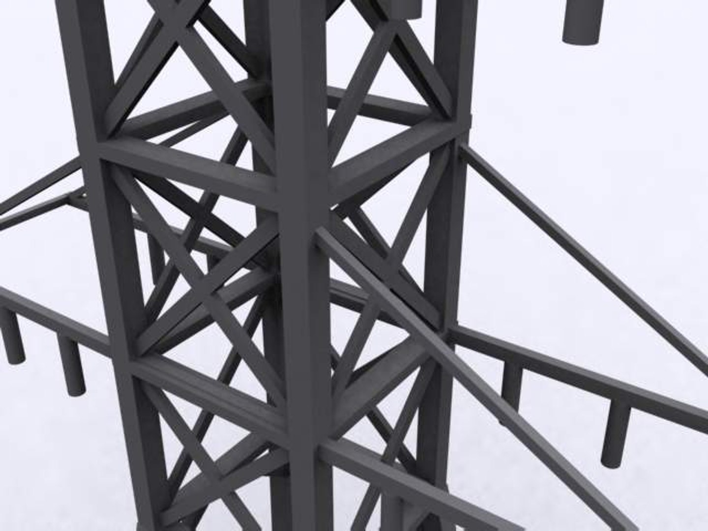 Power Pylon 3d Model