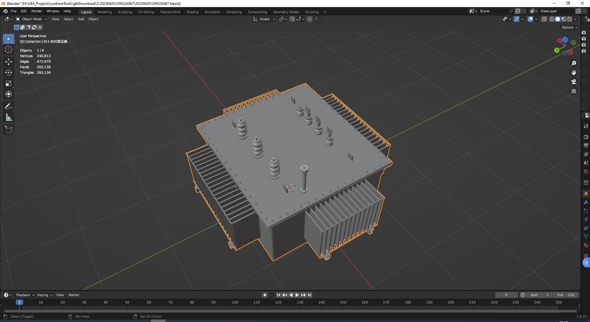 3D Electronic Transformer Model - TurboSquid 2420528