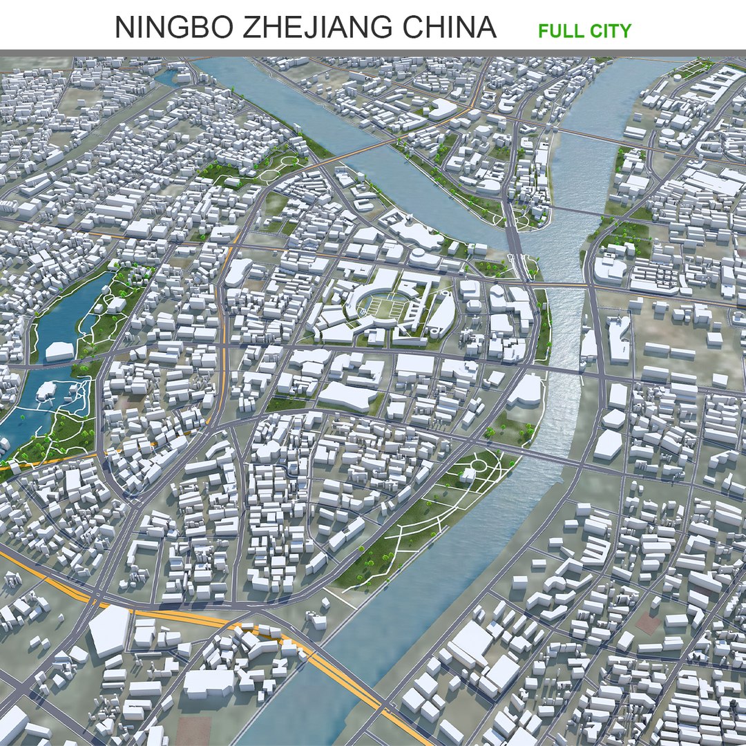 3D model Ningbo Zhejiang China - TurboSquid 2114083