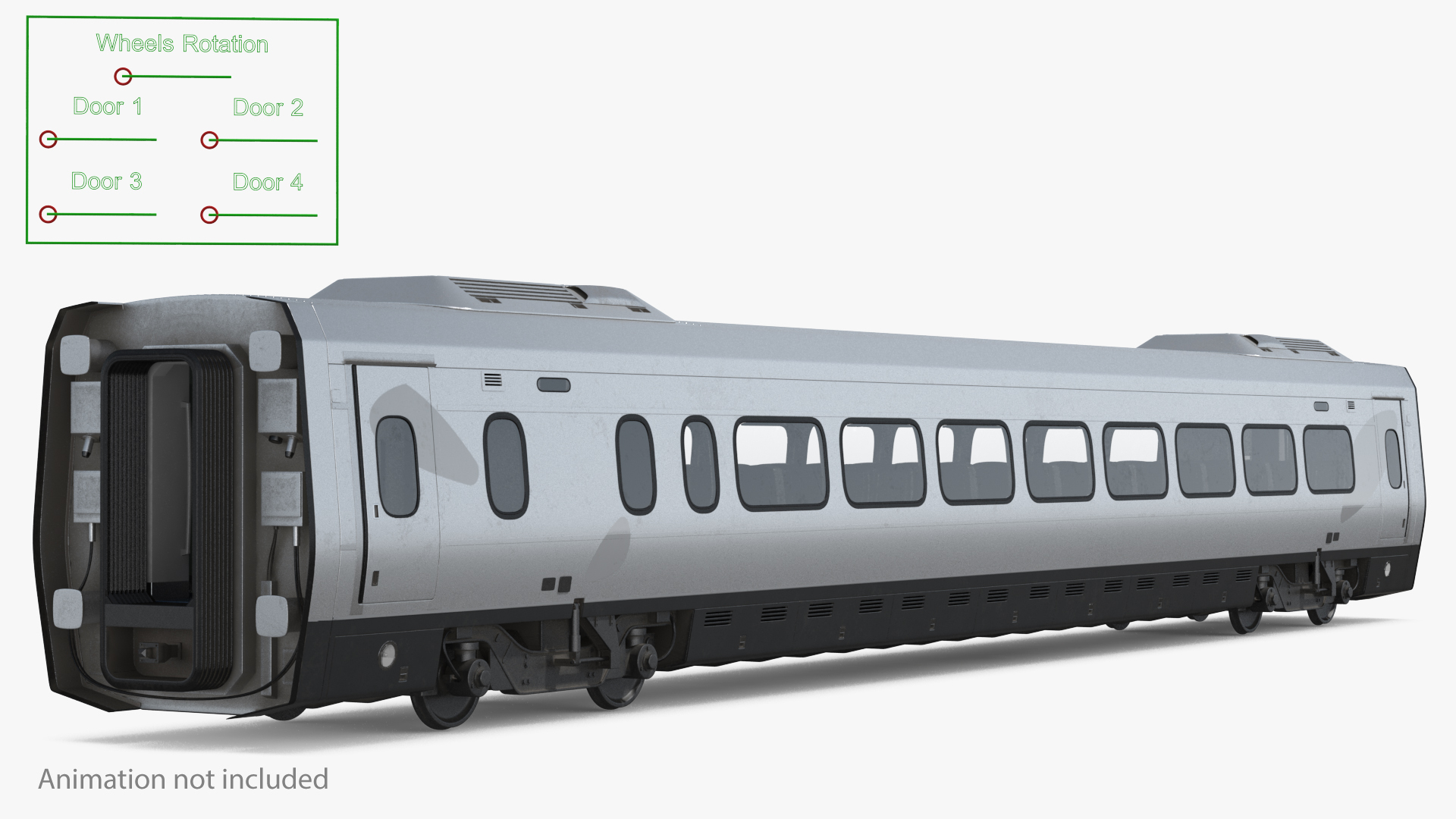 Express business class coach model - TurboSquid 1444185
